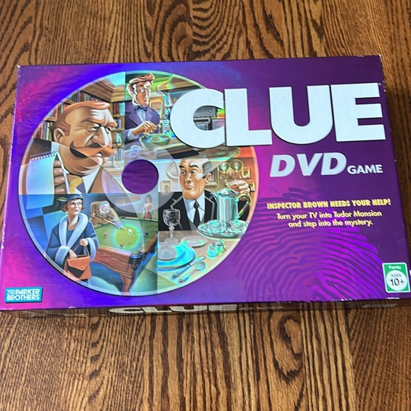 Parker Brothers | Toys | Clue Dvd Game Parker Brothers Family Board Game Ages 3 5 Players | Poshmark